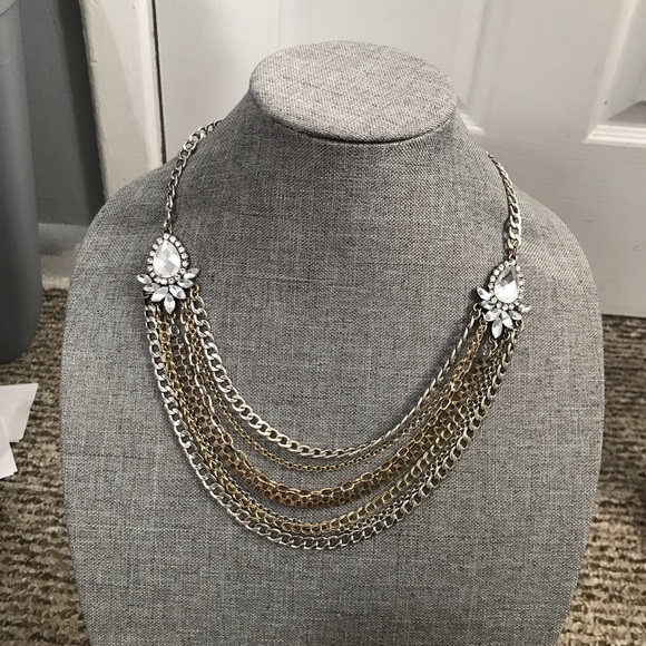 unbranded | Jewelry | Nwot Mix Chains Rhinestones | Poshmark